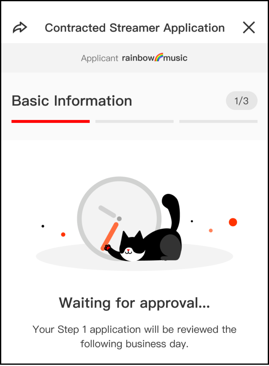 Contracted Streamer Application – 17LIVE